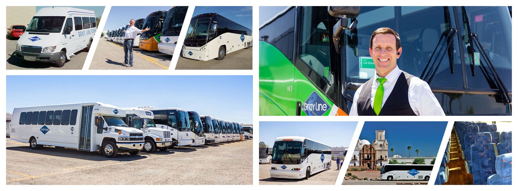 Charter Bus Rental in Citrus Park, AZ, Gray Line Tours